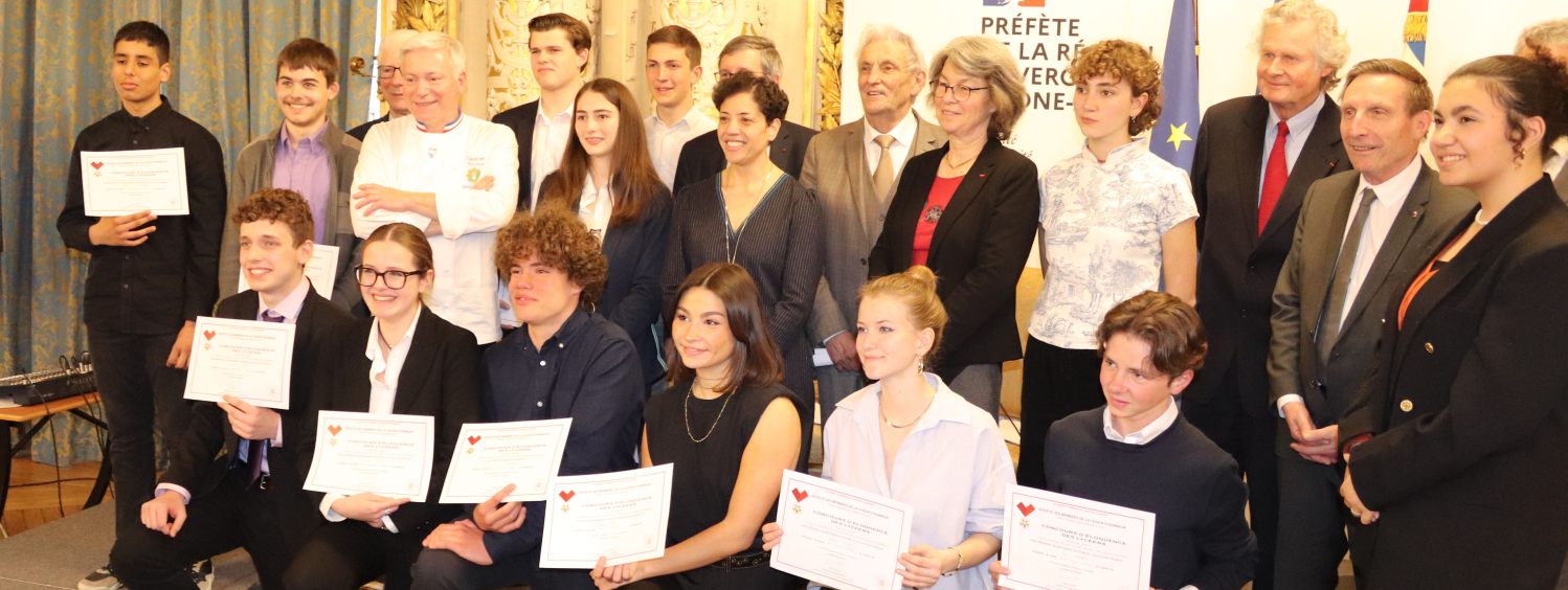 Finale du concours d'éloquence des lycéens le mercredi 16 avril 2025